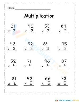 Grade 4 Multiplication Worksheets 2024 - Math Practicing