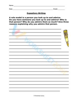 Free Printable Expository Writing Worksheets (PDF)