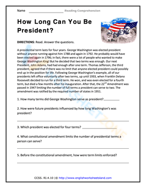 Free Informational Text Worksheets | WorksheetZone