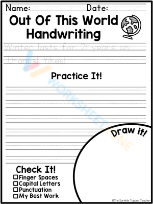 College Improve Handwriting Worksheets 2024