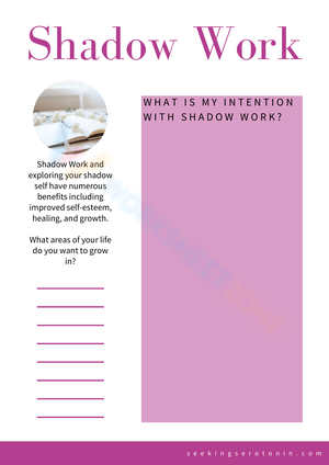 Free Printable Shadow Work Worksheets for Kids
