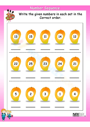 Grade 3 Sequence Numbers Worksheets 2024
