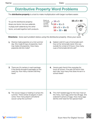 Grade 3 Properties of Multiplication Worksheets 2024