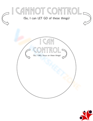 Fun & Creative Circle of Control Worksheets