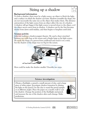 Free Printable Shadow Work Worksheets for Kids