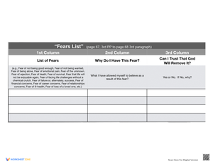 Free Printable 4th Step Worksheets for All Ages