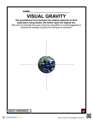 Free Printable Gravity Worksheets For Teaching & Learning