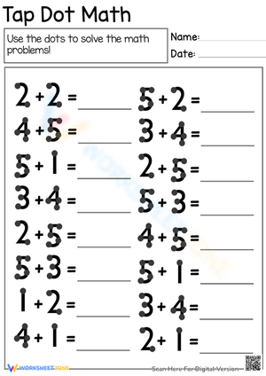 Grade 2 Touch Math Worksheets 2024