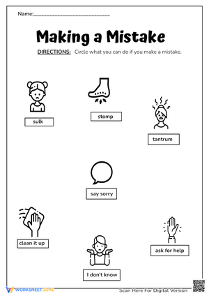 Free Collection of Social Skills Worksheets for Autism