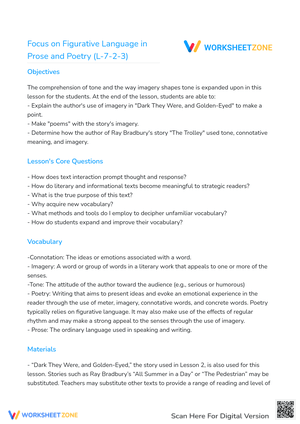 Grade 7 Lesson Plans 2024