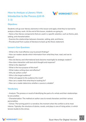 Grade 8 Lesson Plans 2024