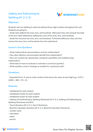 Grade 2 Math Lesson Plans 2024
