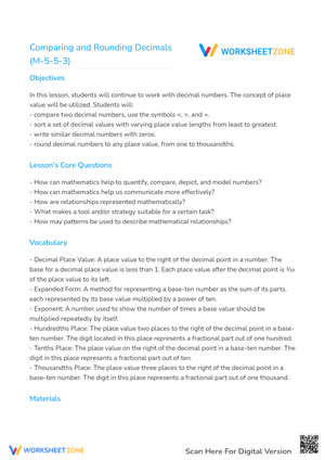 Grade 5 Lesson Plans 2024